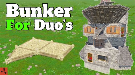 X Bunker Duo Rust Base Design YouTube