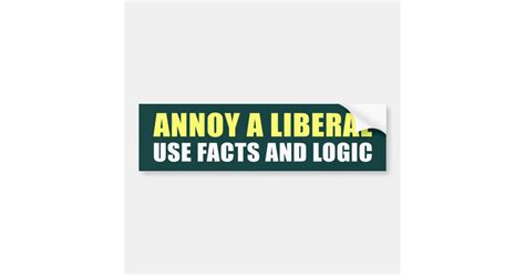 Anti Liberal Bumper Sticker