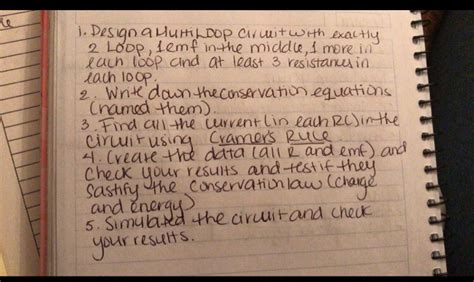Solved ASIGNACION POINTS Design A MultiLoop Circuit Chegg Com
