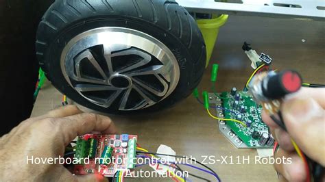 Hoverboard Motor Control With Zs X11h Robots Automation 400w Brush Less