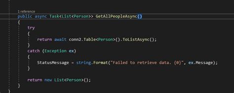 C Sqllite Xamarinforms Async Stops Responding Stack Overflow