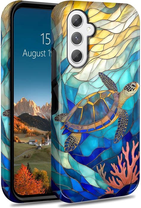 Gmeyutqy For Galaxy A14 5g Case Dual Layer Heavy Duty 2 In