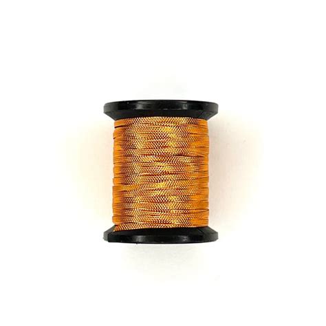 Uni Flat Embossed French Tinsel Ashland Fly Shop