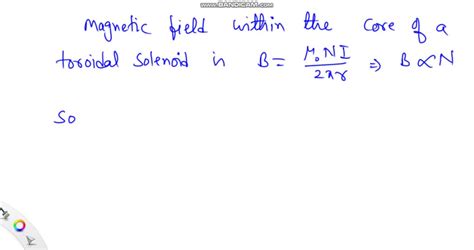 ⏩solved doubling the total number of turns n in the toroid without
