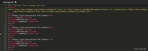 Discuz自动生成网站地图sitemapxml文件discuz网站地图 Csdn博客
