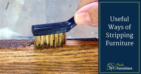 How To Strip Wood Furniture And Refinish With Useful Tips