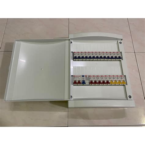 Electric Kotak Suis Main Electrical Box Full Set Consumer Box 30 Way 2 Row 电闸盒 双排 两排 Db Box Mcb