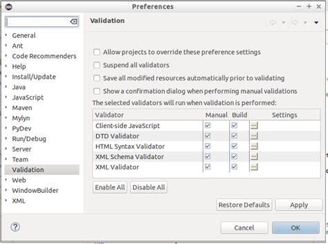 eclipse community forums servertools wtp how to enable javascript