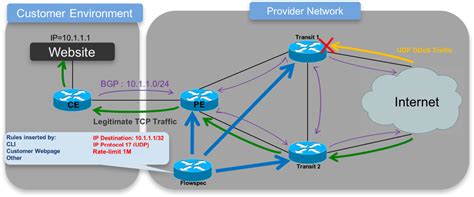 Why Bgp Flowspec Is A Step Forward In Ddos Mitigation Netcraftsmen A