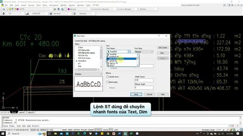 Lisp Sửa Nhanh Fonts Của Text Dim Youtube