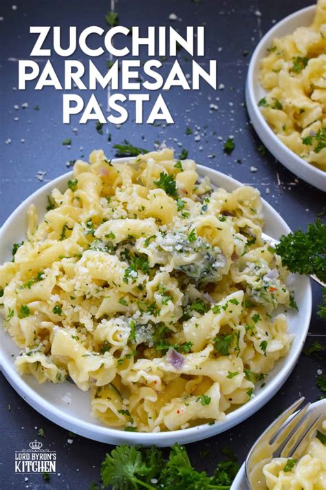 Zucchini Parmesan Pasta Lord Byrons Kitchen