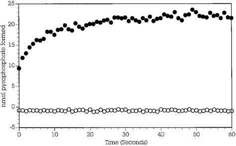 Pyrophosphate Production Assay Results Partially Purified 90