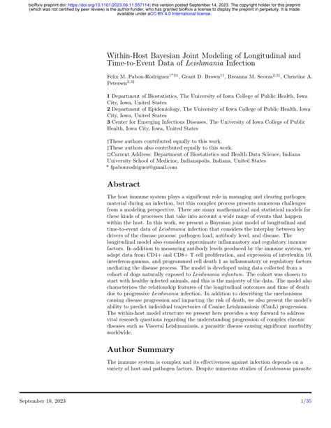 pdf within host bayesian joint modeling of longitudinal and time to