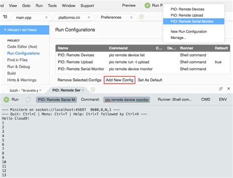 Cloud9 — Platformio Latest Documentation
