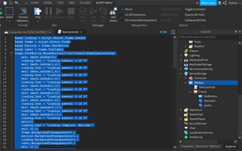 Can Someone Help Me With My Intro Script Rrobloxgamedev
