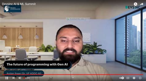 Arslan Ihsan On Linkedin Programming Genai Innovation Addoai Opportunity Aisummit