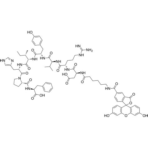 Angiotensin Ii Human Fam Labeled 50000 Bioactive Molecules Glpbio