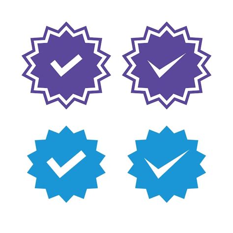 Premium Vector Set Of Vector Badges And Labels With Check Mark Icons