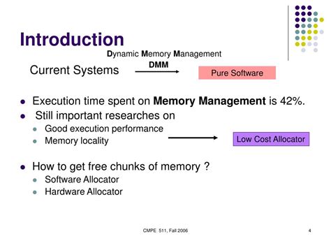 Ppt Hybrid Software Hardware Dynamic Memory Allocator Powerpoint