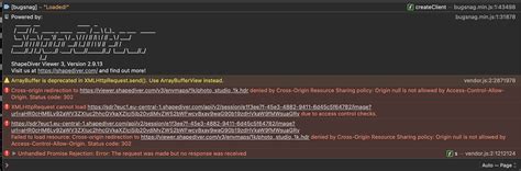 Cors Issue On Ios When Generating Screenshots Shapediver Mcneel Forum