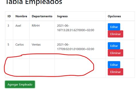 No Refresca Tabla Despúes De Hacer Una Consulta Reactjs Stack