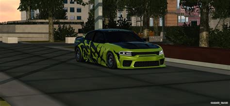 2017 Dodge Charger Hellcat Widebody Green Goblin Rcarparkingmultiplayer