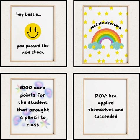 English Room Posters Middle School Etsy