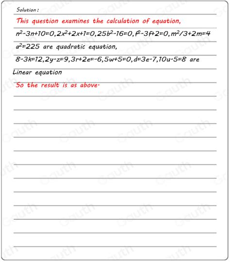Solved Learning Task 1 Group The Given Equations Into Two Based On Observed Common Properties