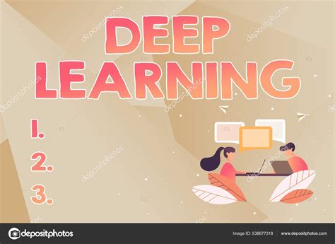 Hand Writing Sign Deep Learning Business Concept Hierarchical Abstractions Artificial