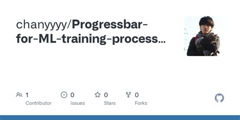 GitHub Chanyyyy Progressbar For ML Training Process Pyqt
