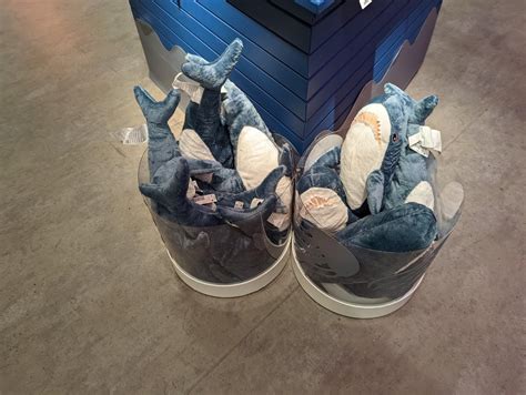 I Got My Mini Blahaj Today At Ikea With My Father And I Love It He Got An Octopus R Blahaj