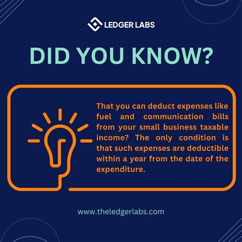 Ledger Labs Inc On Linkedin Didyouknow Didyouknowthat Business Tax Taxableincome Expenses…