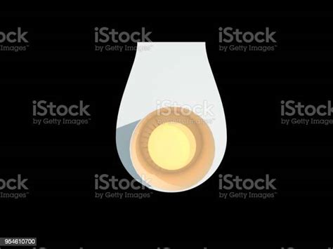 흰색 램프 펜 던 트 검은 배경에 고립의 3d 렌더링 0명에 대한 스톡 사진 및 기타 이미지 0명 건축 그늘 Istock