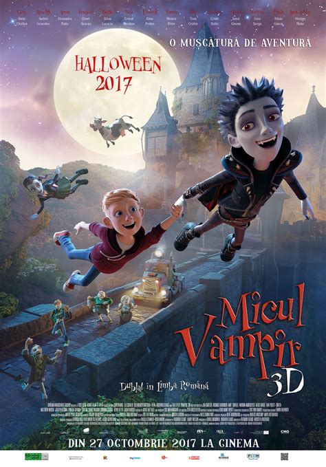 Poster The Little Vampire 2017 Poster Micul Vampir Poster 1 Din 2
