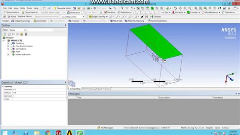 Fluent 21 Import And Mesh Youtube