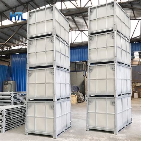 China Customized Stacking Metal Crates Suppliers Manufacturers