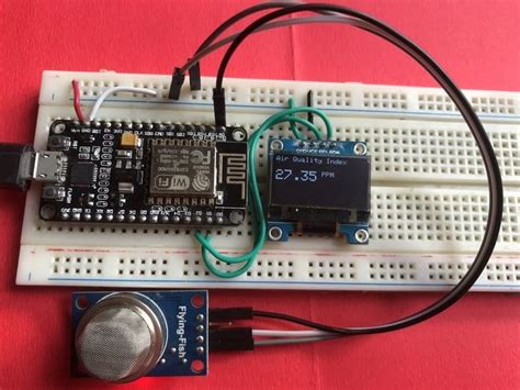 IoT Based Air Quality Index Monitoring With ESP8266 MQ135 Air
