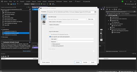 Configuración De Bucle Foreach En Ssis Para Procesar Hojas De Excel