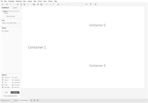 how to show hide containers in tableau to tell an effective story the data school down under