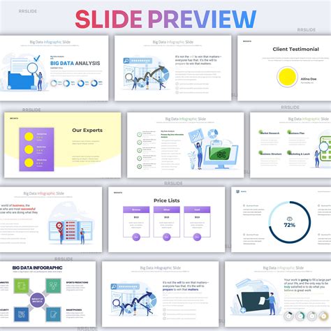 Big Data Slides Infographic Powerpoint Template Best Powerpoint Template Easy To Edit