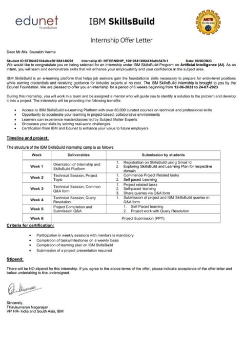 Sourabh Verma On Linkedin Connections Ibmskillsbuild Internship Artificialintelligence Ai