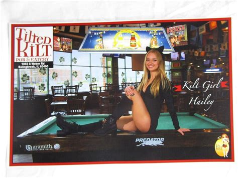 Tilted Kilt Pub And Eatery Kilt Girl Poster 4694201818