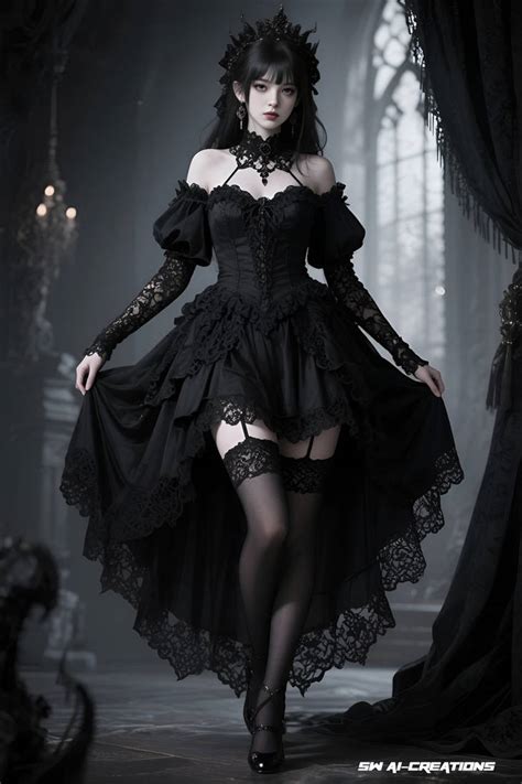 Gorgeous Goth By Swai Creations On Deviantart
