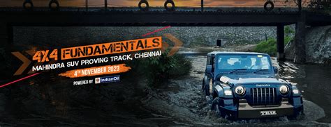 4x4 Fundamentals Mspt Chennai Cheyyar Mahindra Adventure