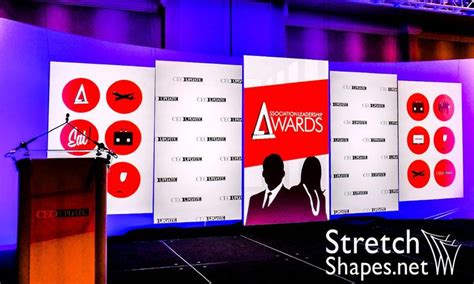 Small Borderless Projection Screen Layered In Front Of Curved Borderless Projection Screen