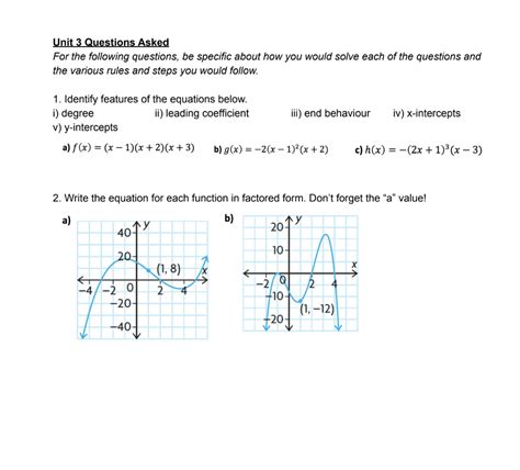 Solved Unit Questions Asked For The Following Questions Chegg Com