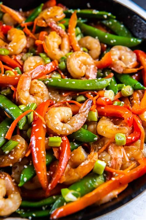 Shrimp Stir Fry Kristines Kitchen