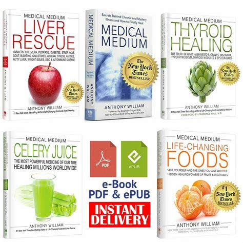 buy medical medium by anthony williams full series instant delivery p d
