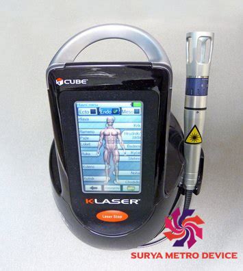K Laser Cube 4 Plus Medical Therapy Surya Metro Device
