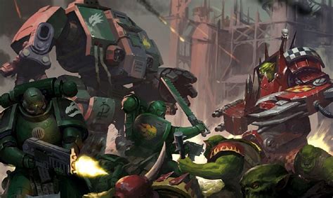 Salamander Space Marines Artwork